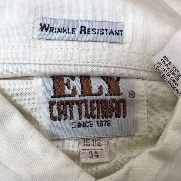 Ely Cattleman | Shirts | Mens Ely Cattleman Western Long Sleeve Shirt | Poshmark